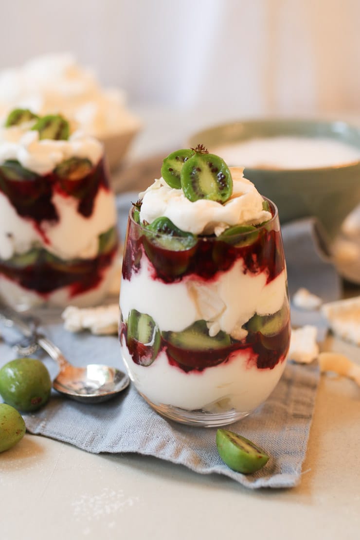 Vegan Meringue Nergi Berry Parfait | Gluten Free, Plant-Based, Aquafaba ...