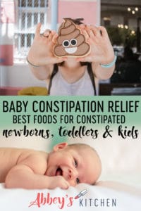 Baby Constipation Relief! Best Foods for Constipated Newborns, Toddlers ...