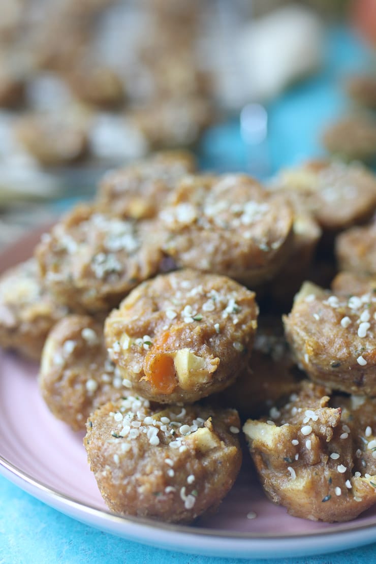 Sweet Potato Muffins with Apple (High Iron BLW Recipe) - Abbey's Kitchen