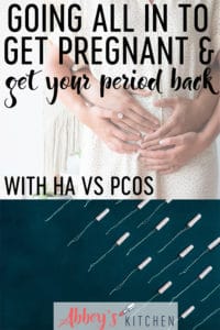 Going ALL IN to Gain Weight to Get Pregnant and Get Back Your Period ...