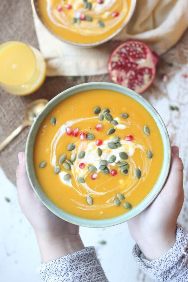 Vegan Florida Oj Ginger Sweet Potato Soup Abbeys Kitchen