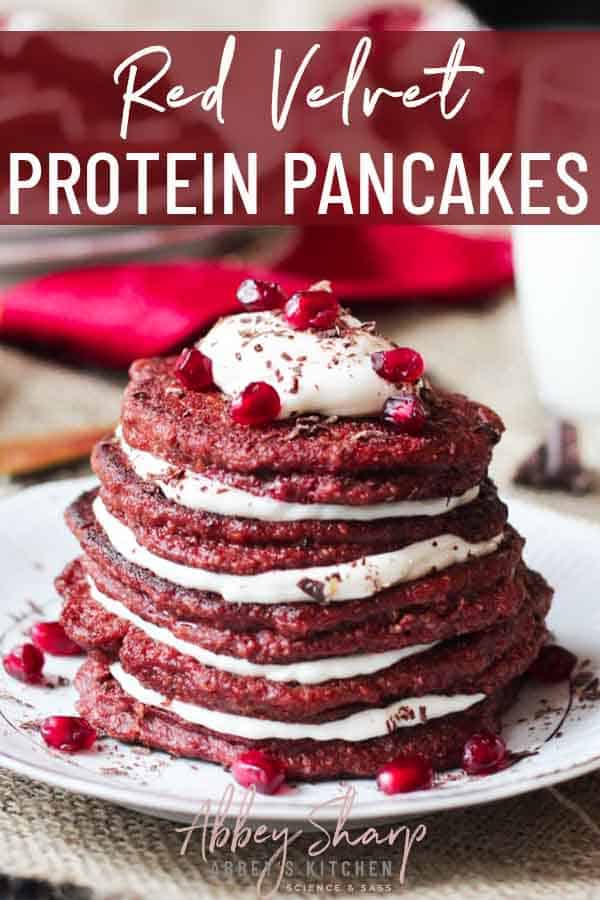 Red Velvet Pancakes | Vegan, Gluten Free, Valentine's Day Breakfast ...