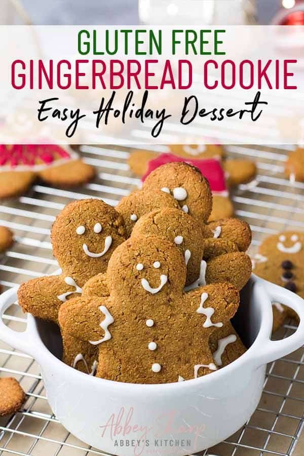 Homemade Gingerbread Cookies | Gluten Free & Healthy Christmas Recipe ...