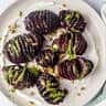 Hasselback Beets with Pistachio Pesto (Gluten Free) - Abbey's Kitchen