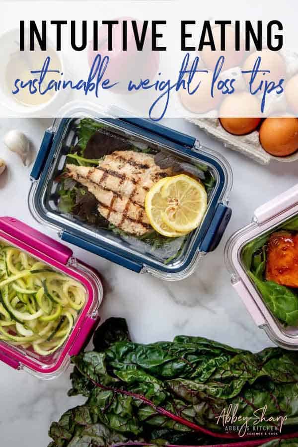 Intuitive Eating Weight Loss? | Sustainable Gentle Nutrition Tips ...