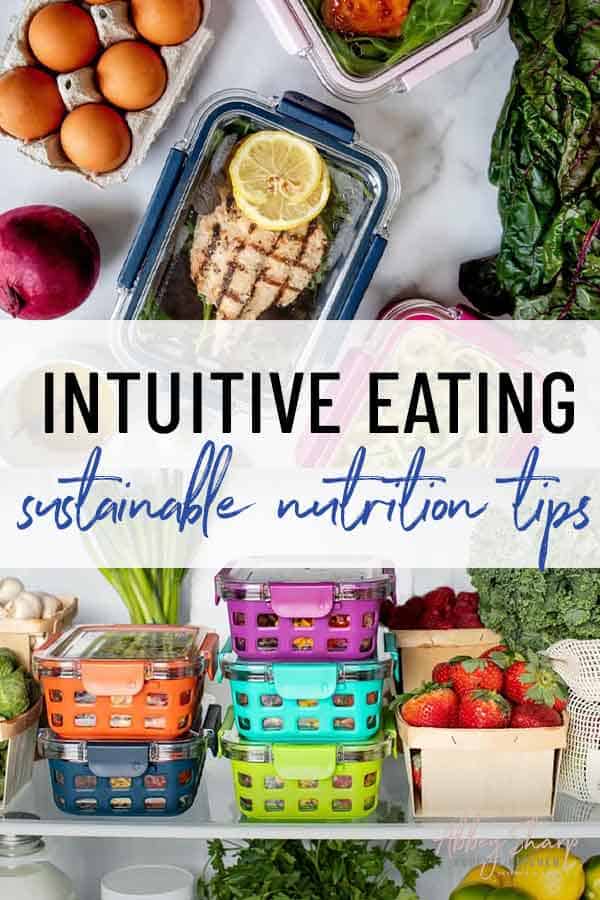 Intuitive Eating Weight Loss? | Sustainable Gentle Nutrition Tips ...