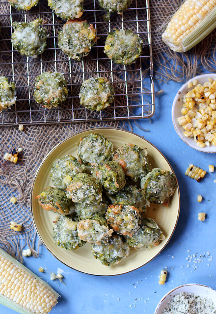 Protein Muffins for BLW with Chicken and Spinach - Abbey's Kitchen