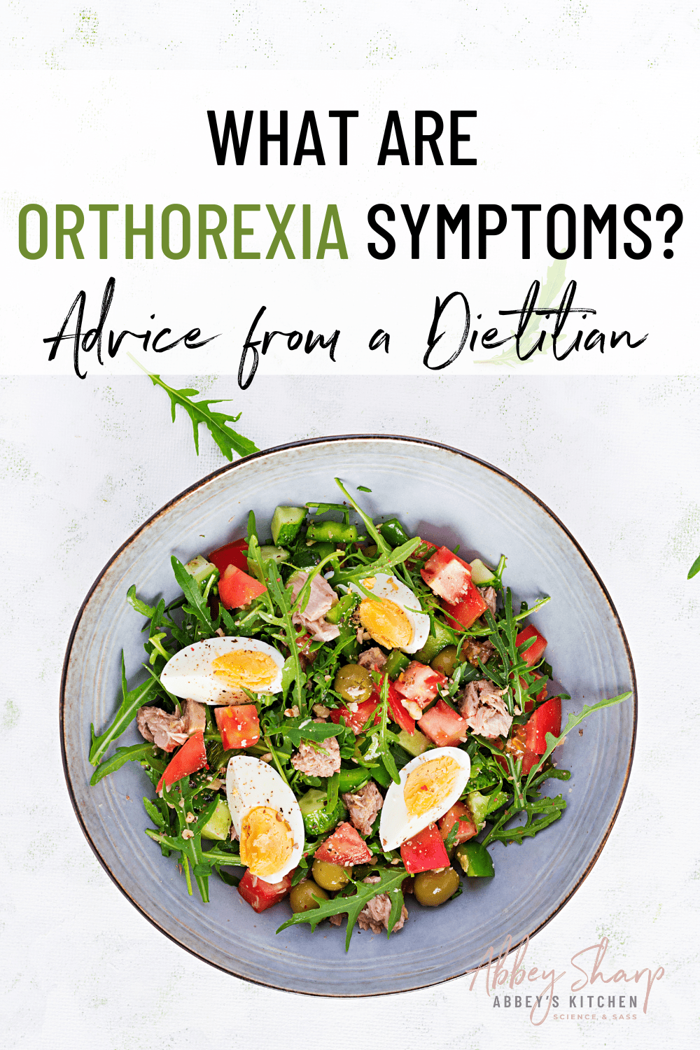 What are Orthorexia Symptoms?
