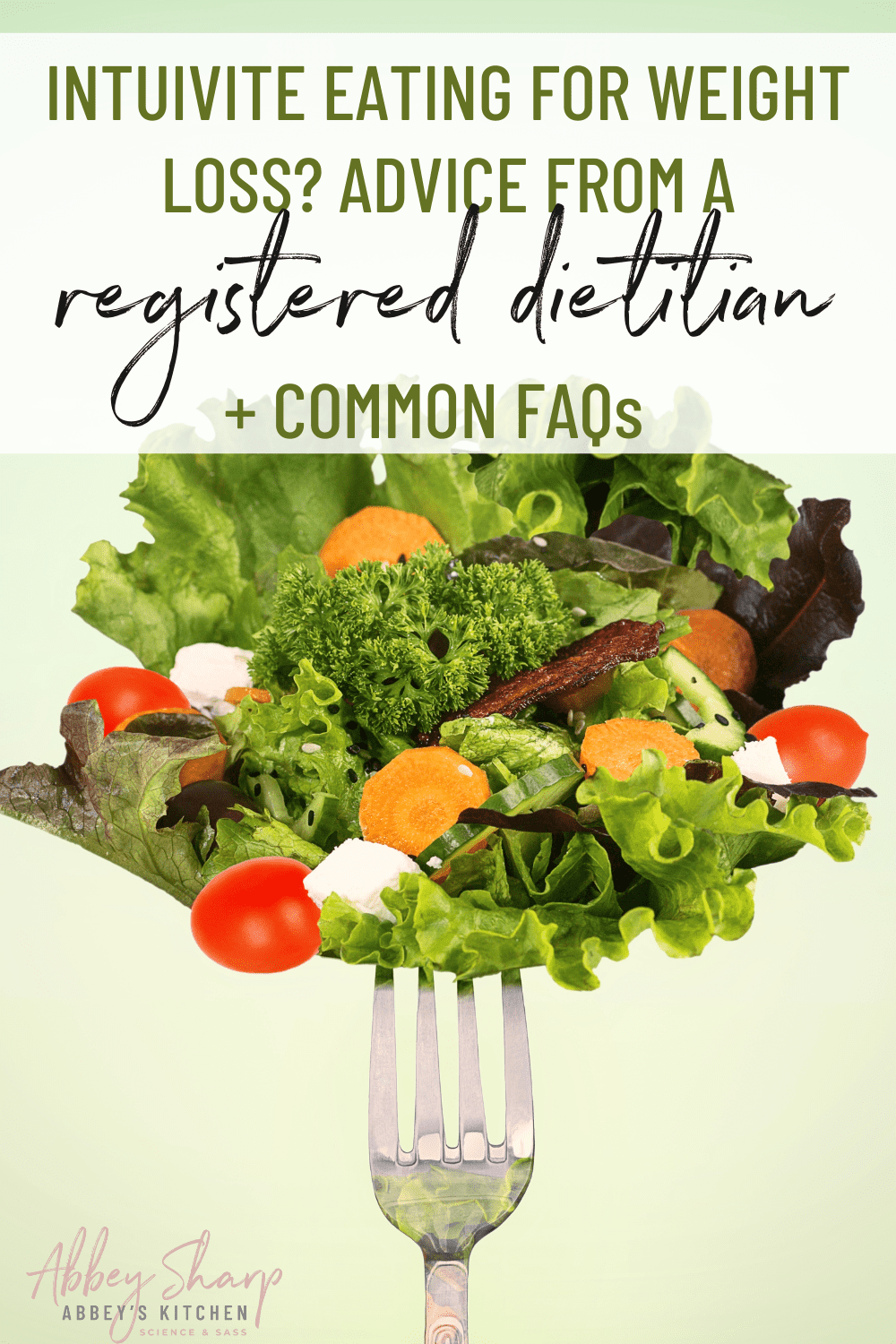 Intuitive Eating and Weight loss? | Advice from a Registered Dietitian ...