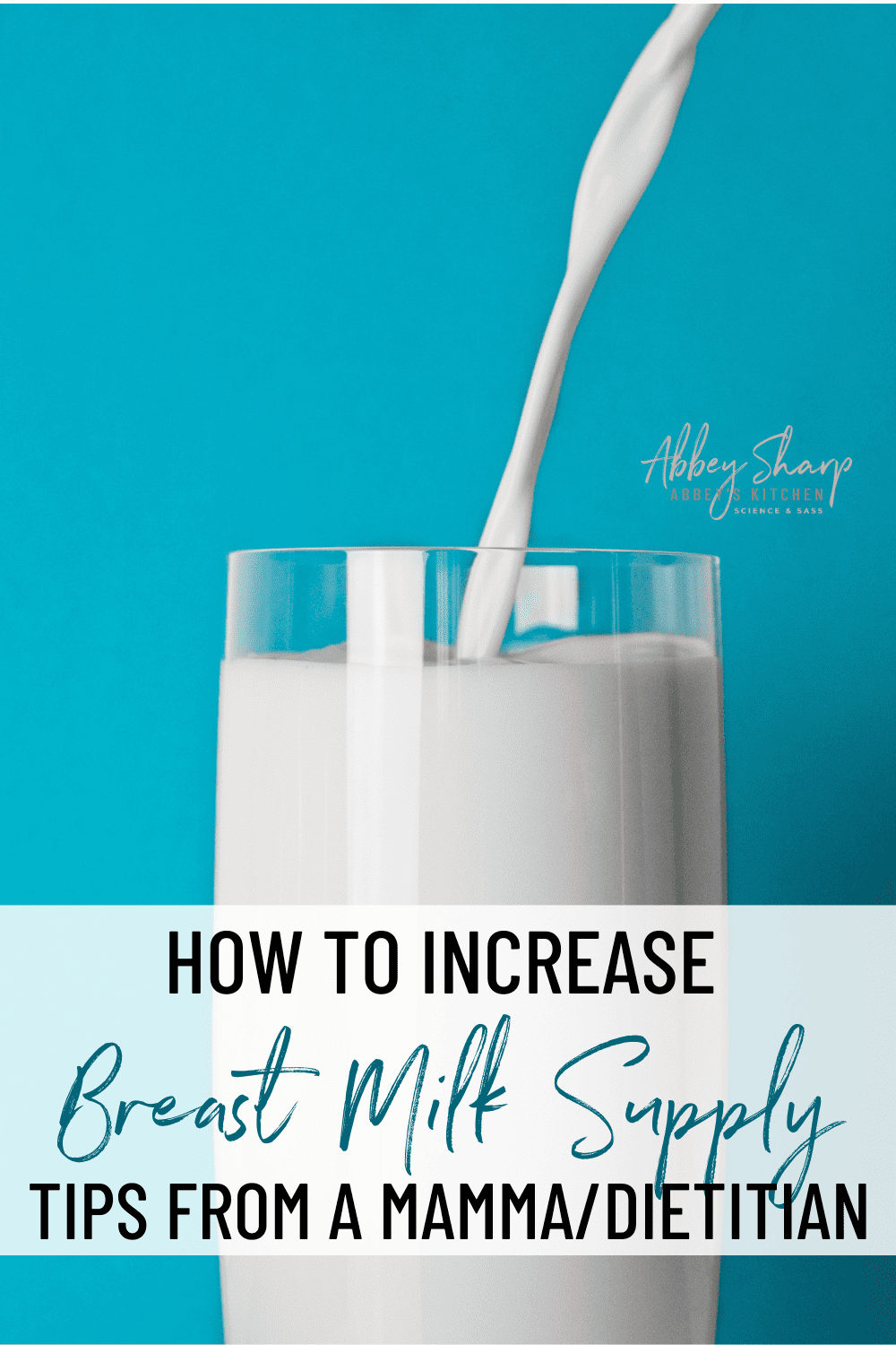 How to Increase Breast Milk Supply from a Dietitian/Momma Perspective ...