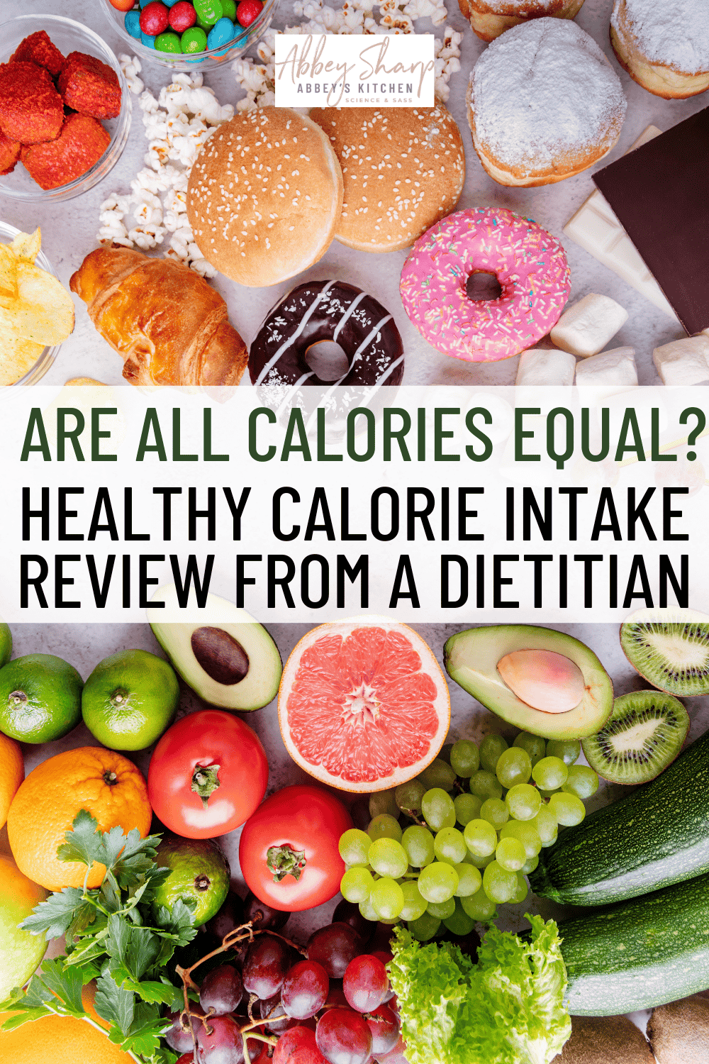 Are All Calories Equal? A Dietitian's View on Healthy Calorie Intake ...